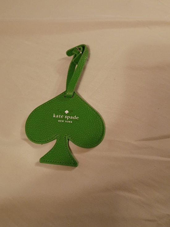kate spade | Accessories | Kate Spade Bright Green Luggage Tag | Poshmark